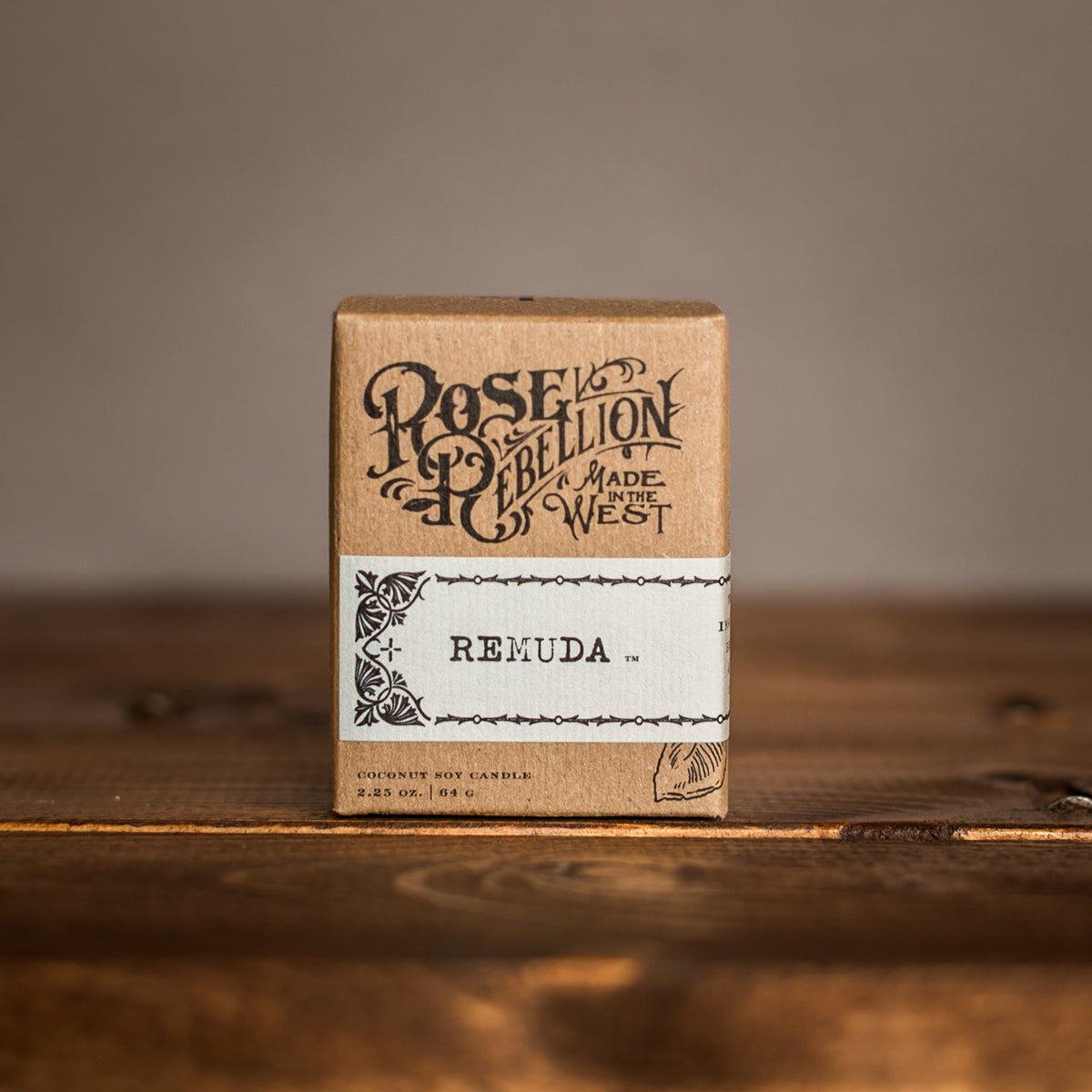 Remuda Drifter Candle – Travel Size Western Scented Candle – R. Rebellion