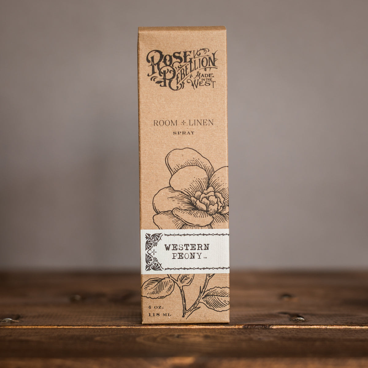 Western Peony Room + Linen Spray 4 oz. – R. Rebellion