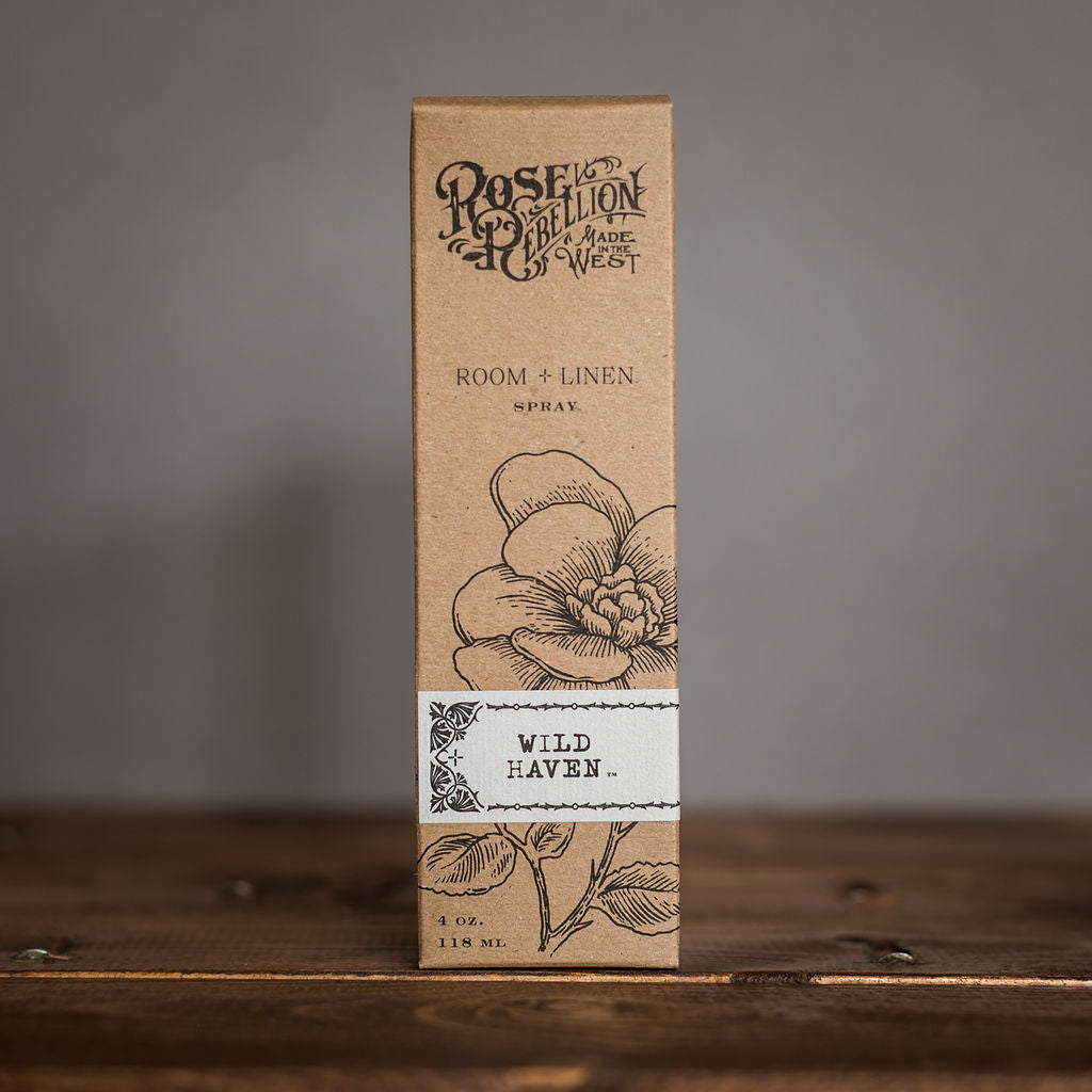 Wildhaven Room + Linen Spray – Cozy Western Scent Mist – R. Rebellion
